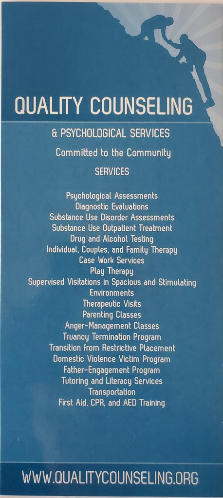 Services – Quality Counseling & Psychological Services